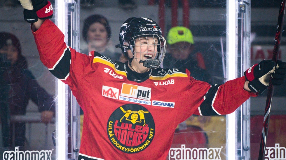 Luleå - Noel Gunler -foto Simon Eliasson - Face-Off