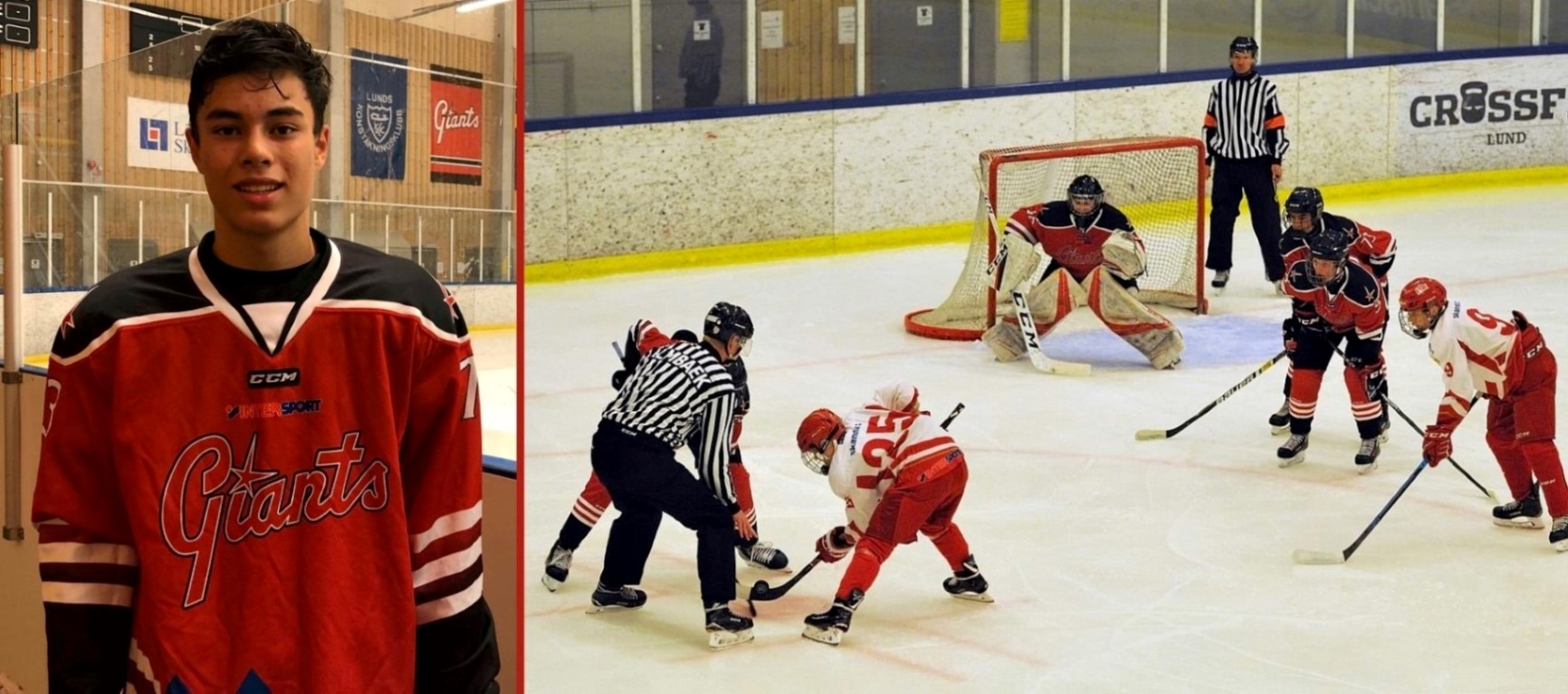 Mees van Wingerden - Lund Giants - Face-Off